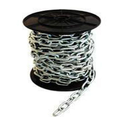 3mm Steel Straight Link Chain 30m Reel – Chain Care Online
